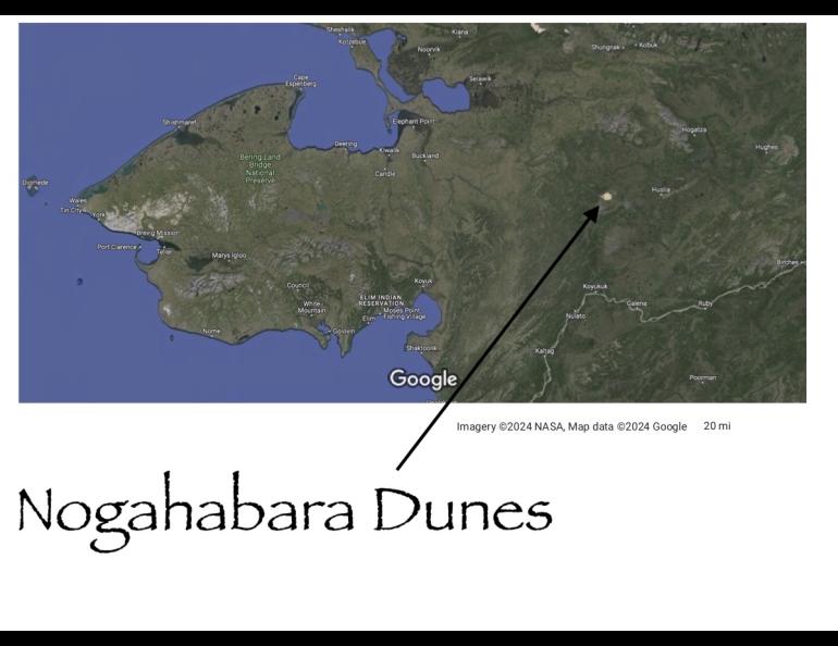 Sand dunes a unique Alaska landscape | Geophysical Institute